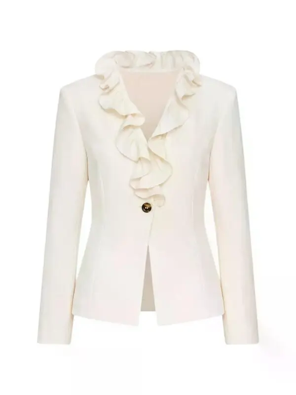 DIVEDIVINE Maira Ruffle-trim Jacket