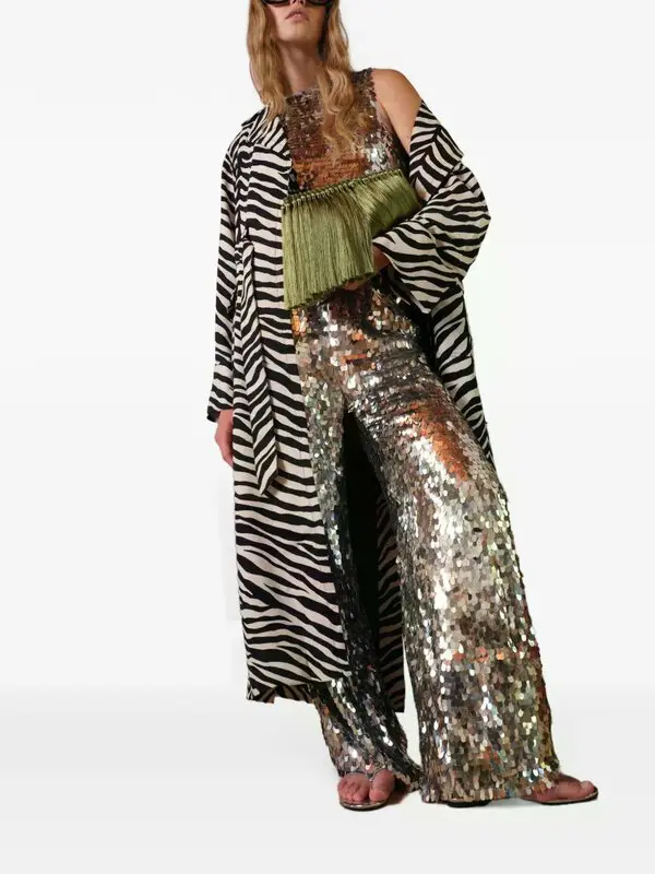 SIMONMILLER Zebra-print Coat