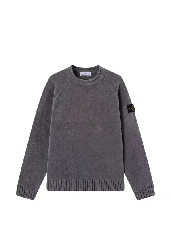 Stone Island 5100013 Mouliné Cotton-chenille Sweater