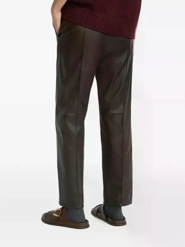 YVES SALOMON Tailored Leather Trousers