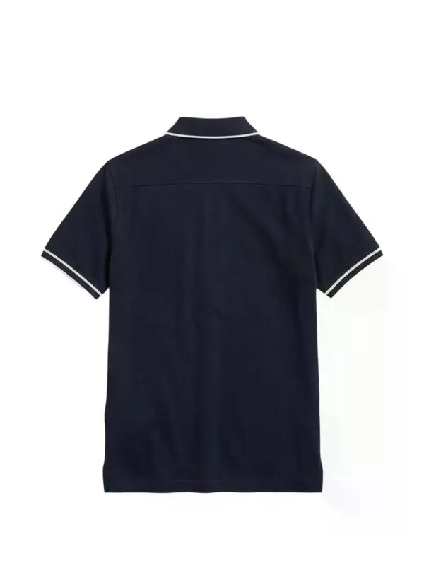 Kiton Zip-fastening Piqué Polo Shirt