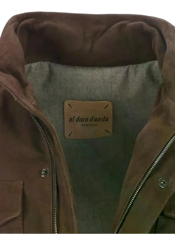 AL DUCA D’AOSTA 1902 Suede Field Jacket
