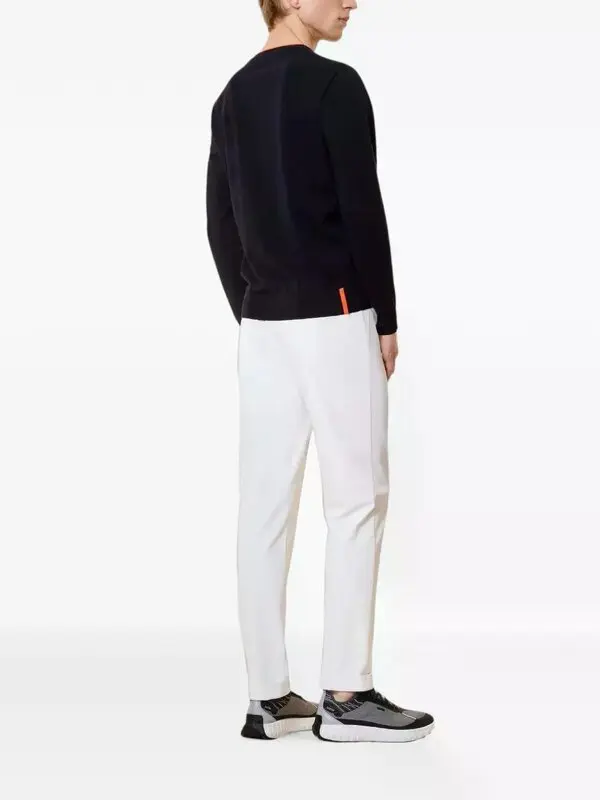 RRD Ribbed-trim Logo-patch Sweater