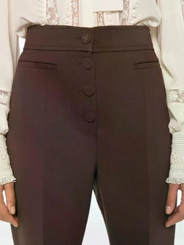 Valentino Garavani Vlogo Button-fastening Trousers