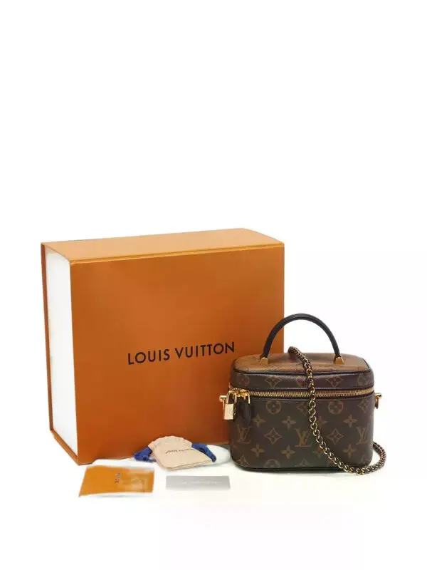 LOUIS VUITTON Pm Vanity Monogram Reverse Shoulder Bag