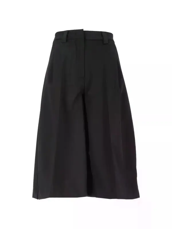 THELATEST E-dakota Pleated Wide-leg Trousers