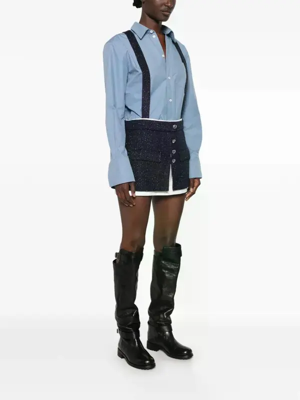 Maje Button-embellished Playsuit