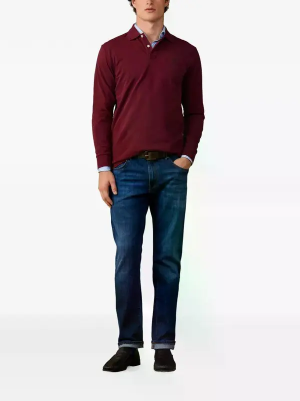 HACKETT LONDON Heritage Long-sleeve Polo Shirt