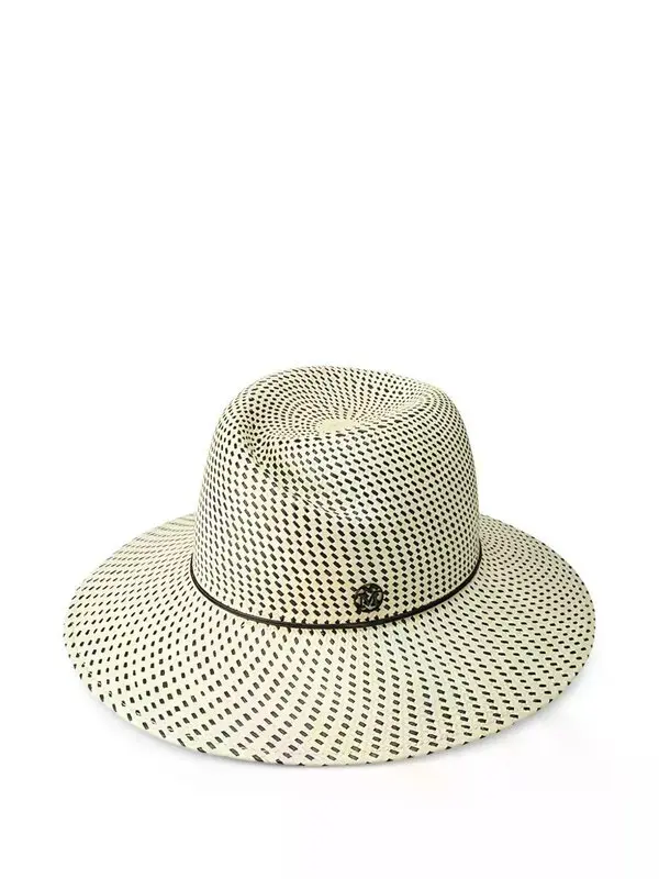 MAISON MICHEL Virginie Fedora Hat - Neutrals
