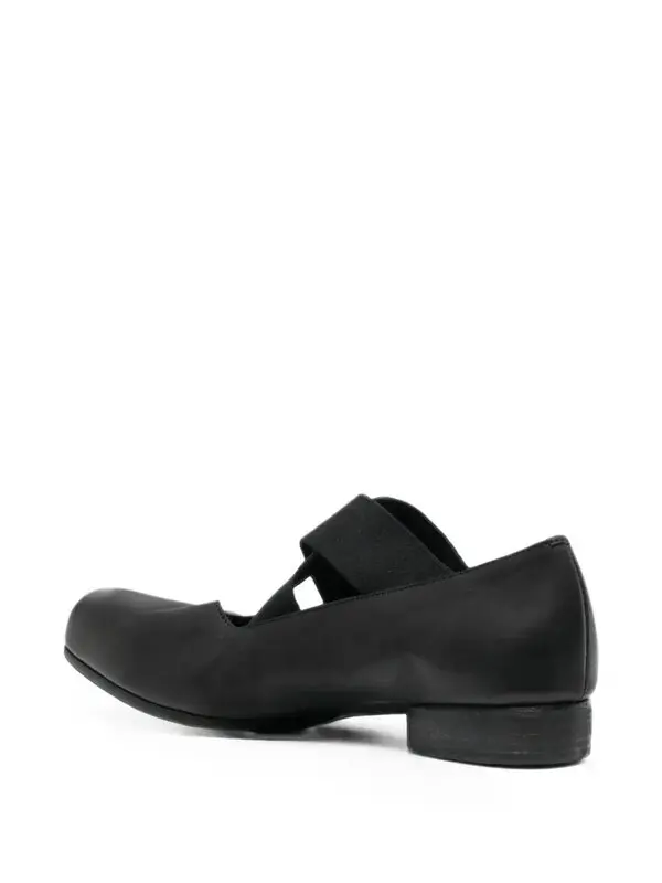 UMA WANG Crossover-strap Square-toe Ballet Flats