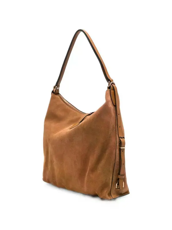 TOD'S T Timeless Suede Tote Bag