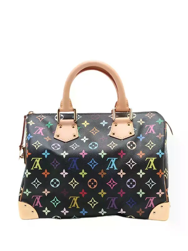 LOUIS VUITTON 2011 Monogram Multicolore Speedy 30 Boston Bag
