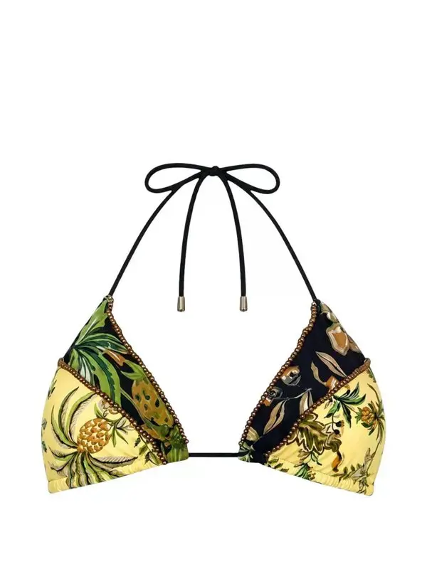 MISS BIKINI LUXE Tropical-print Bikini