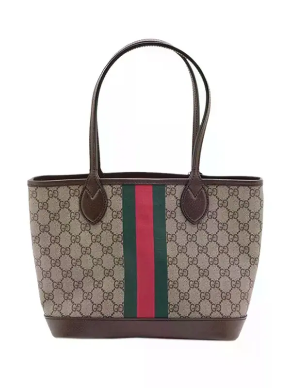 Gucci 2016-2026 Small Gg Supreme Web Ophidia Tote Bag