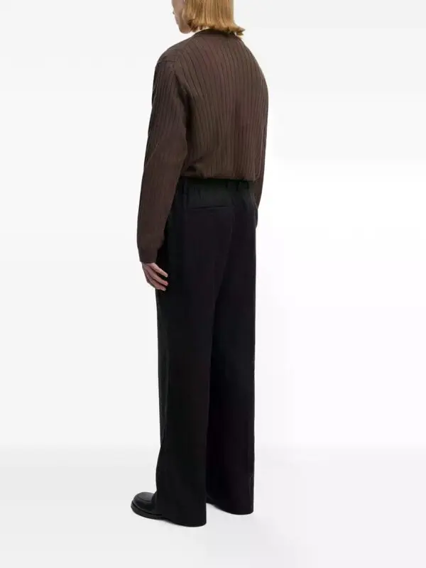 ANOTHER ASPECT Pinstripe-pattern Trousers