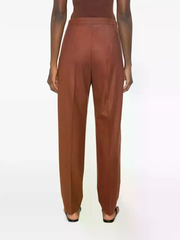 Max Mara Drawstring Straight-leg Trousers