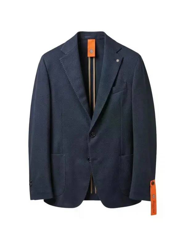 BHARNABA Single-breasted Textured Blazer