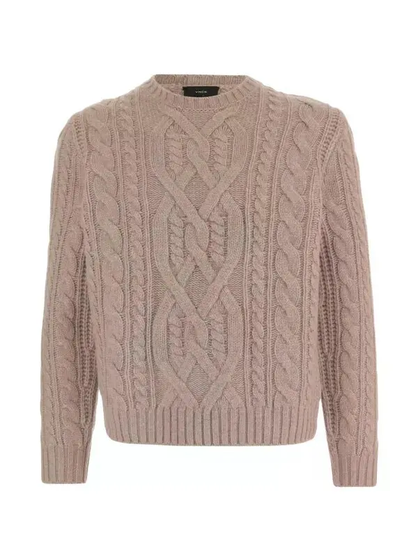 Vince Cable-knit Sweater - Neutrals