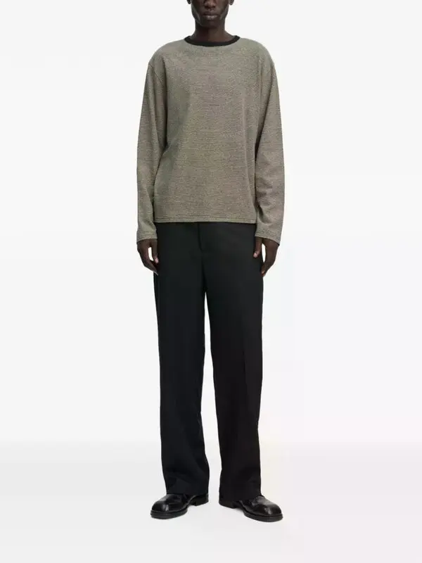 ANOTHER ASPECT Striped Long-sleeve T-shirt