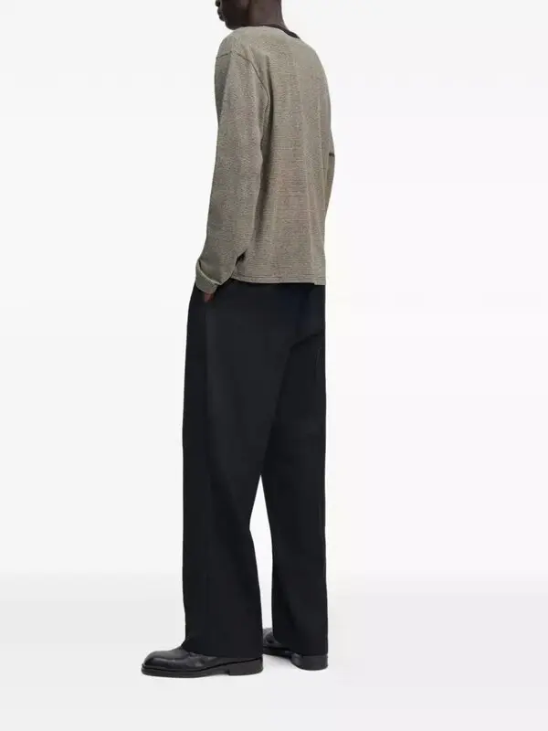 ANOTHER ASPECT Striped Long-sleeve T-shirt