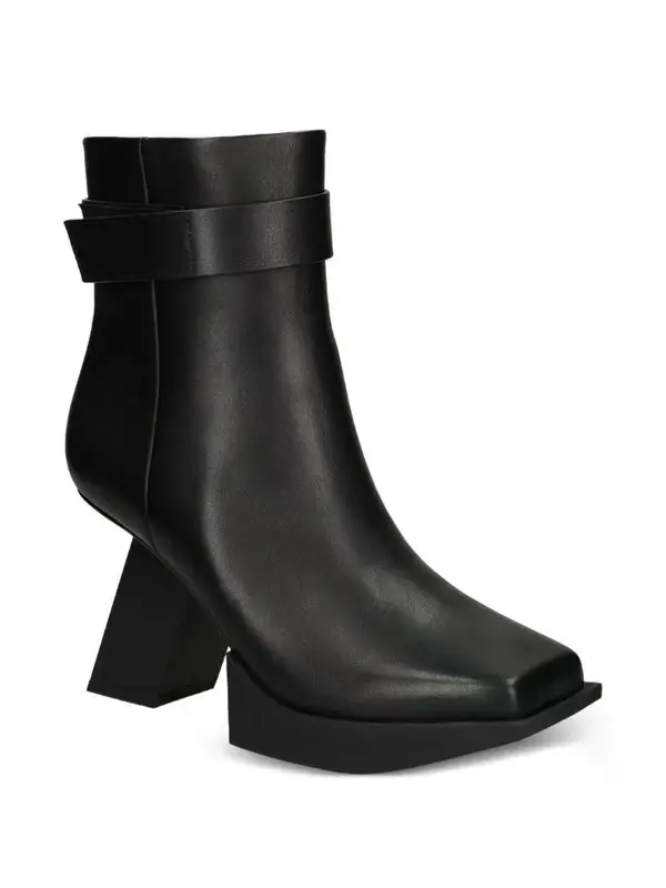 United Nude Sculptural Platform Ankle Boots