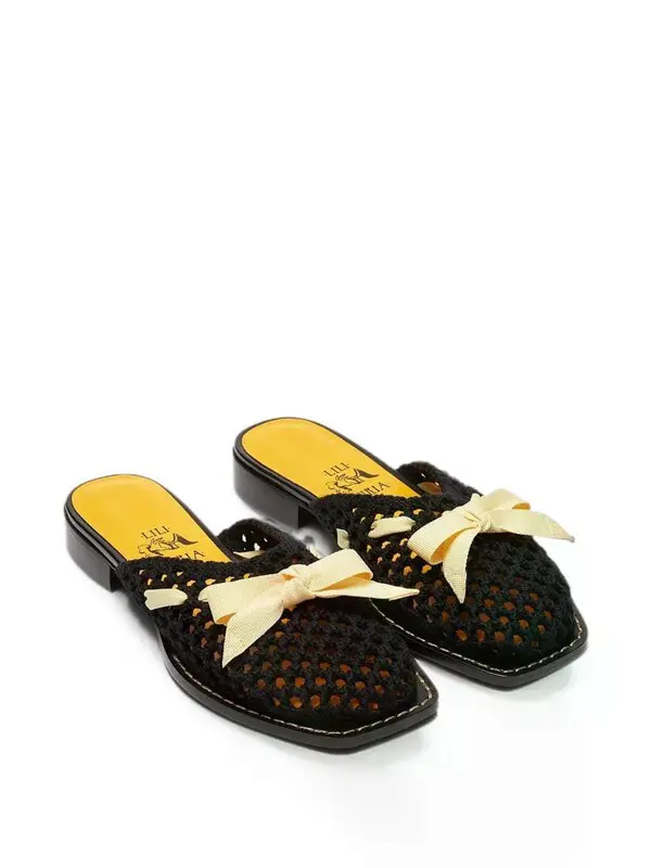 LILI CURIA Lina Bow-detail Sandals