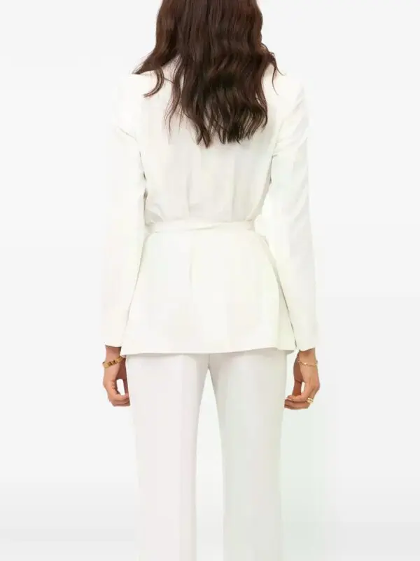 ByTiMo Feather-trim Wrap Suit