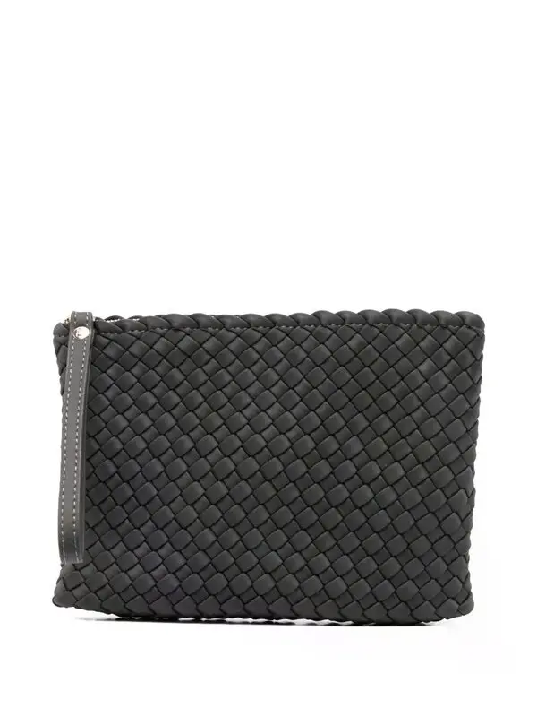 MARREA Woven-design Clutch Bag