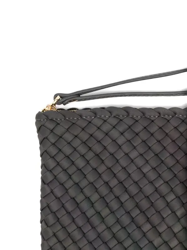 MARREA Woven-design Clutch Bag