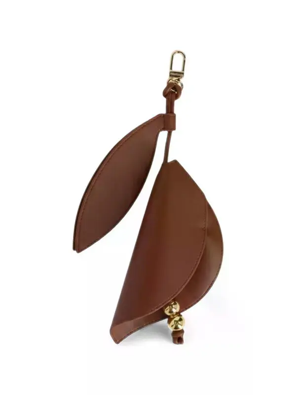 THEMOIRE Ninfea Flower Bag Charm - Brown