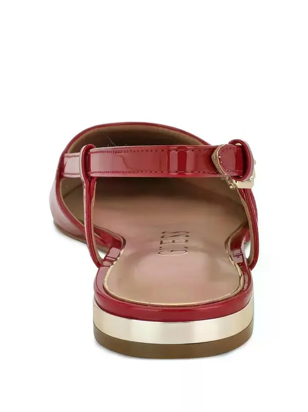 Guess Leather Slingback Ballet Flats