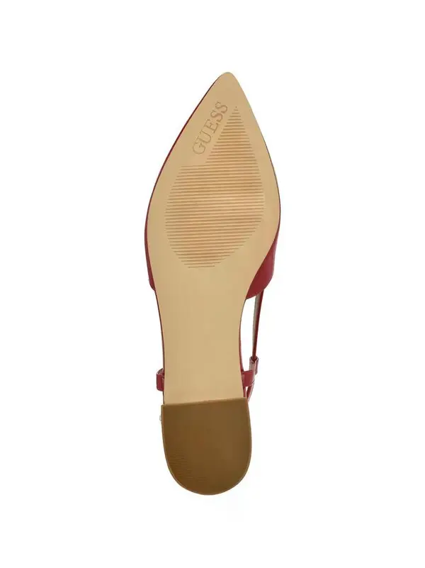 Guess Leather Slingback Ballet Flats