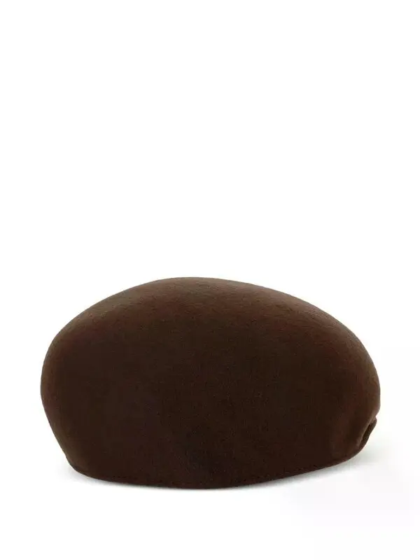 ALEXIA ALVAREZ DE TOLEDO Stiff Coppola Hat - Brown