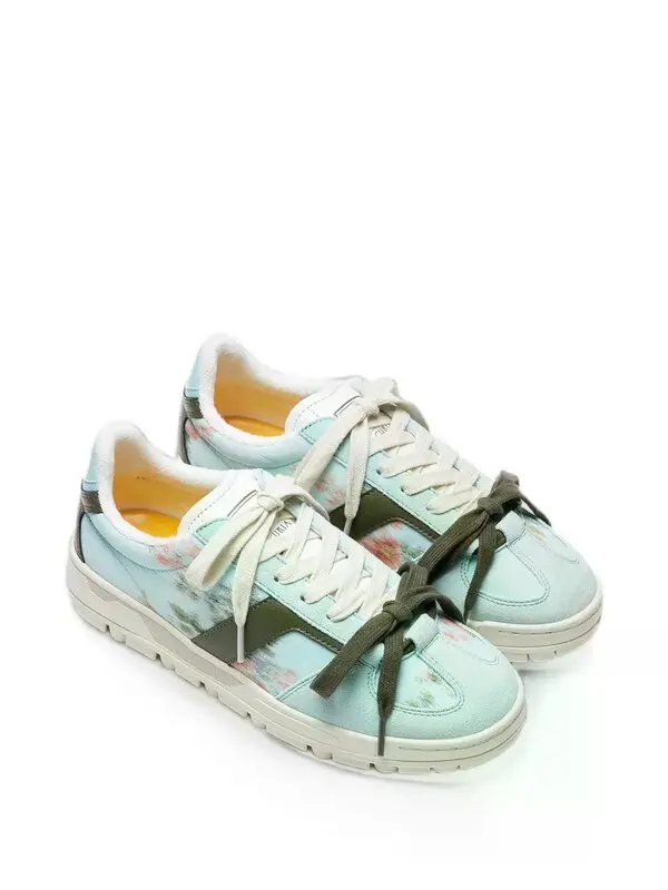 LILI CURIA Colette Floral-print Sneakers