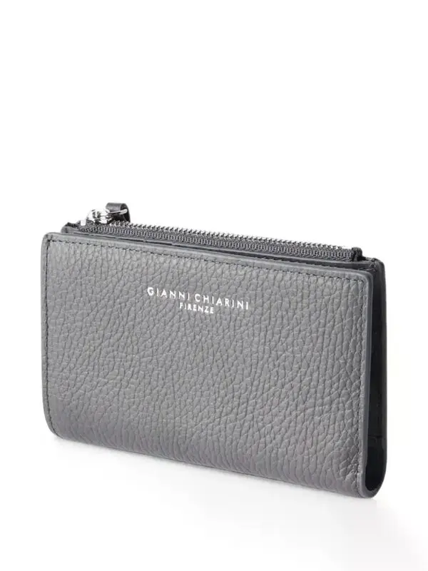 GIANNI CHIARINI Logo-print Pebbled Wallet
