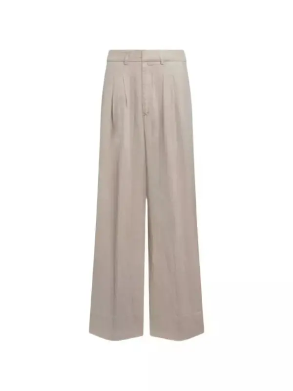 DONDUP Eloise Wide-leg Trousers