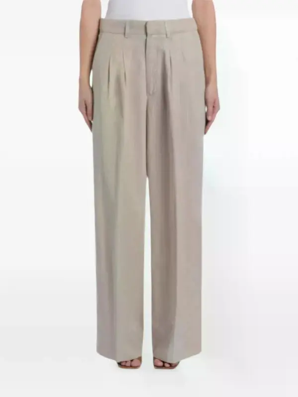 DONDUP Eloise Wide-leg Trousers