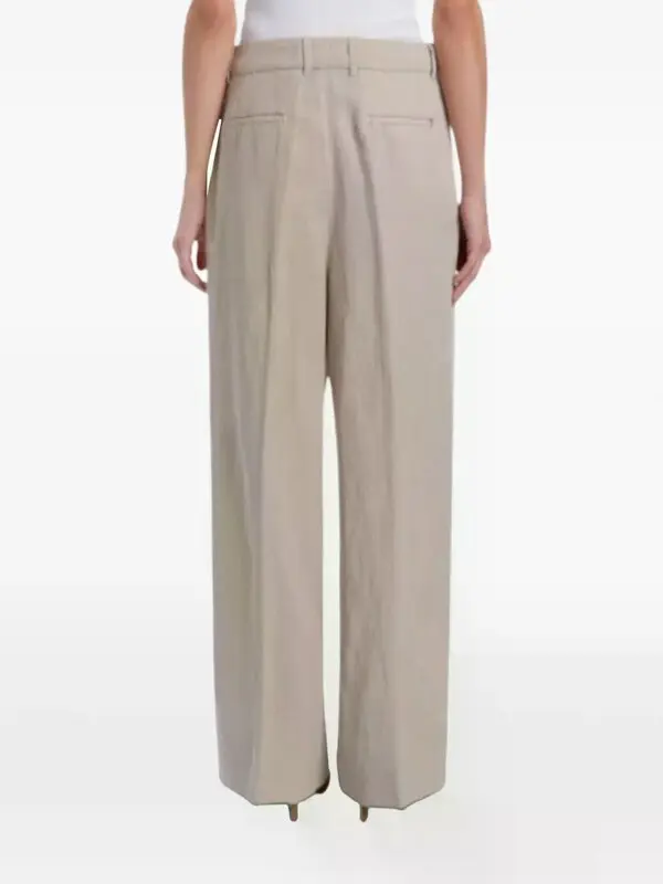 DONDUP Eloise Wide-leg Trousers