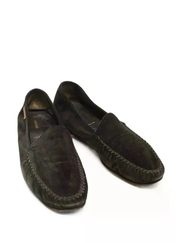 TOM FORD Suede Slip-on Loafers