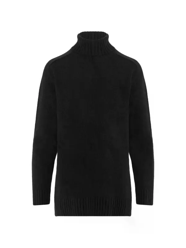 Bruno Manetti Ribbed-trim Turtleneck Sweater