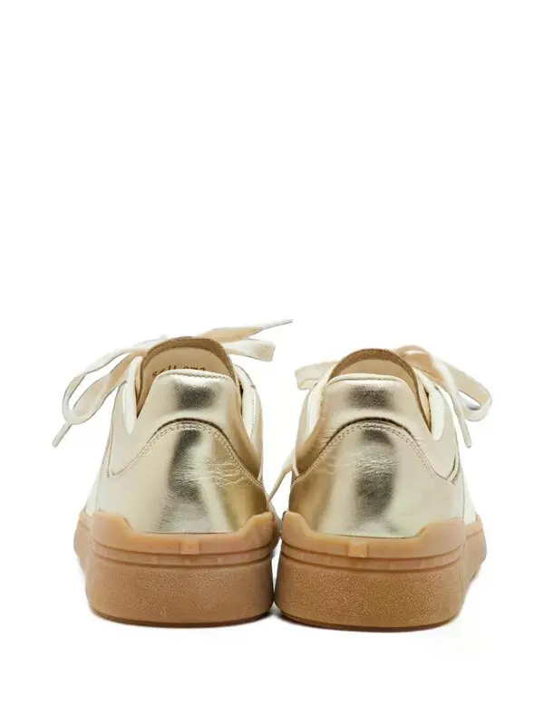 Valentino Garavani Upvillage Leather Sneakers - Gold