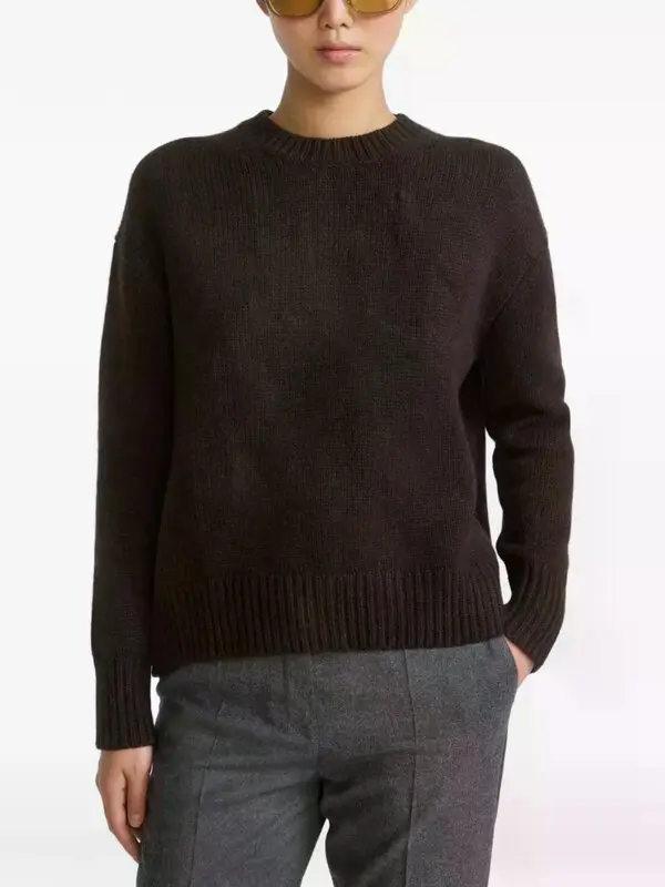 YVES SALOMON Cashmere Crew-neck Sweater