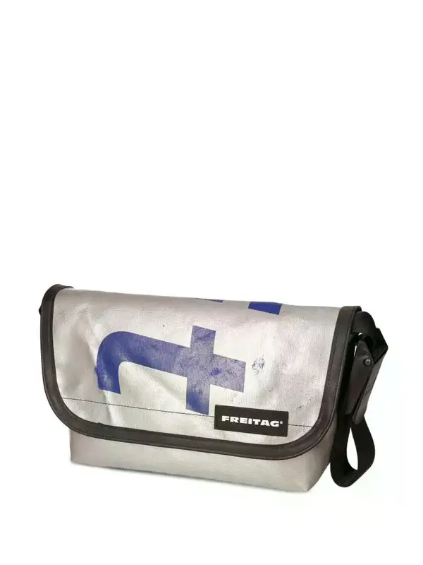 FREITAG Hawaii Five-o Foldover-top Shoulder Bag - Silver