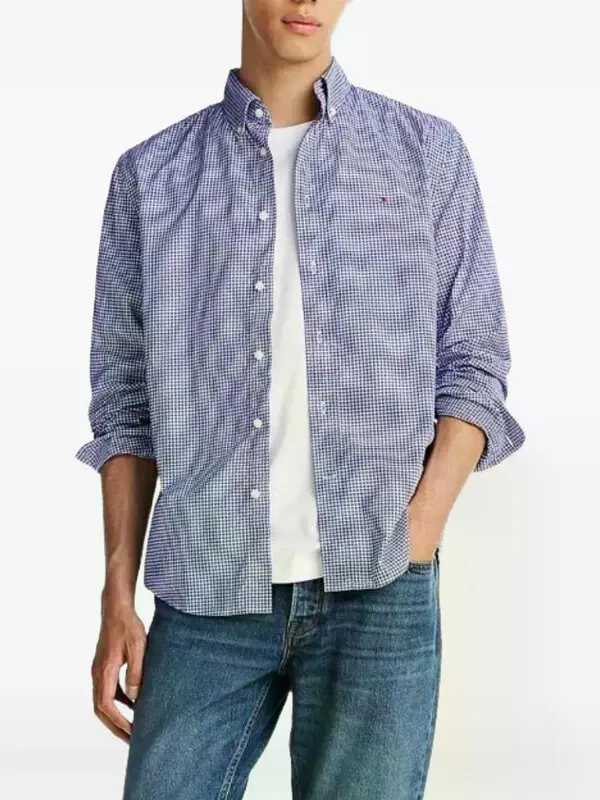 Tommy Hilfiger Gingham-print Button-down Shirt