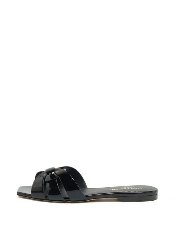 Saint Laurent Tribute Leather Slides