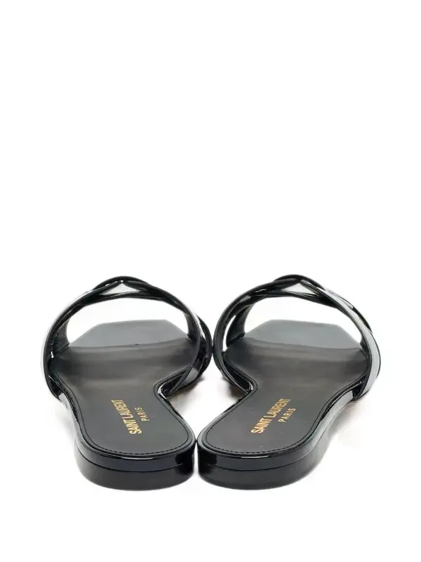 Saint Laurent Tribute Leather Slides