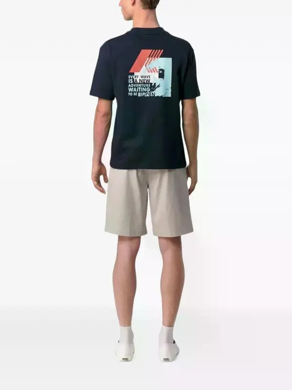 K-WAY Solo Logo-detail T-shirt - Blue