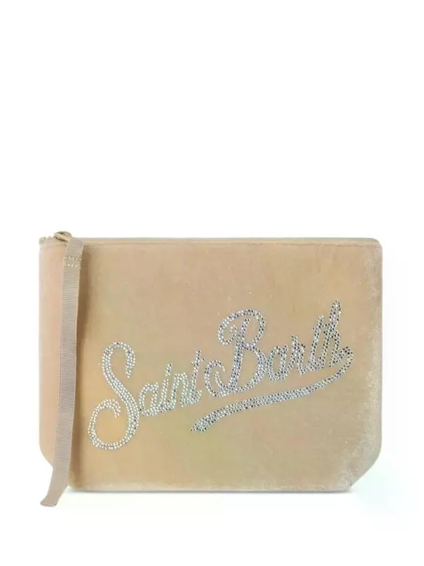 MC2 SAINT BARTH Strass-embellished Clutch Bag