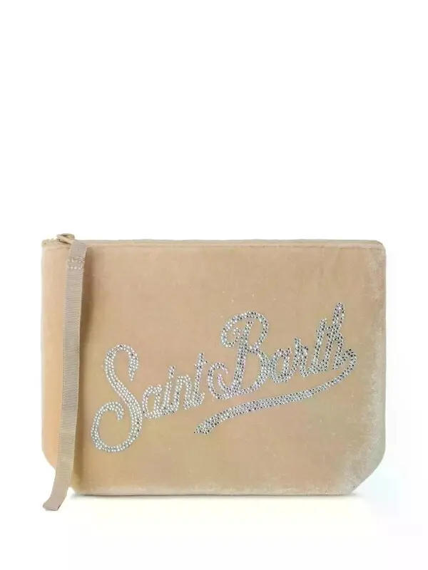 MC2 SAINT BARTH Strass-embellished Clutch Bag