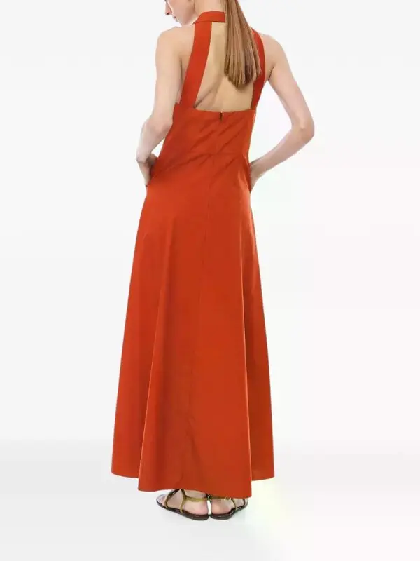 NENETTE Alassio Square-neck Midi Dress